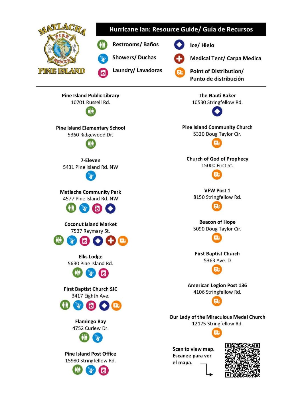 Resource Locations Around the Islands — 10-19-21 – Greater Pine Island ...